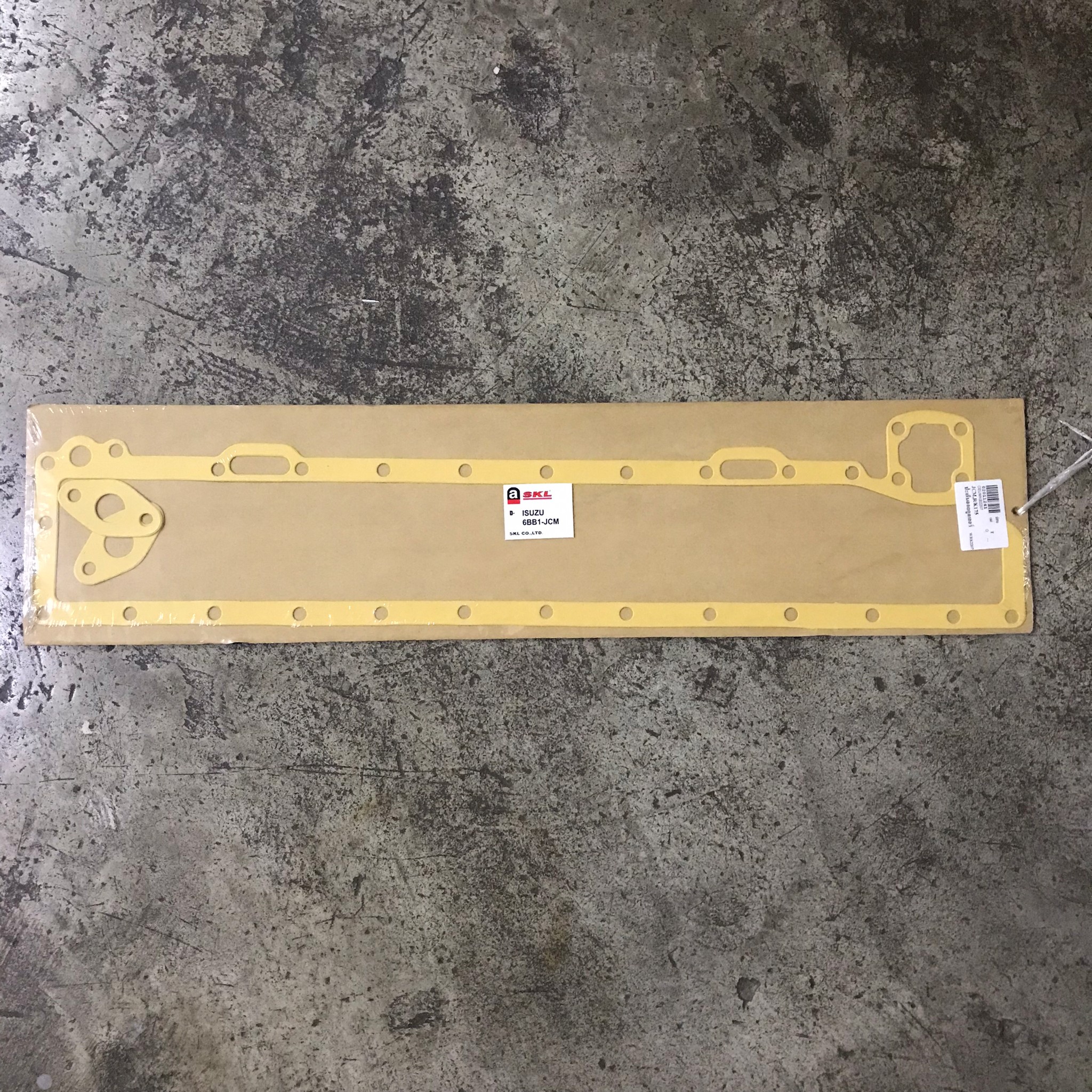 ประเก็นฝาออยคูเลอร์ ISUZU 6BB1 / R175 / JCM อีซูซุ ร๊อคกี้ ยี่ห้อ SKL - SIRI AUTO PARTS ...